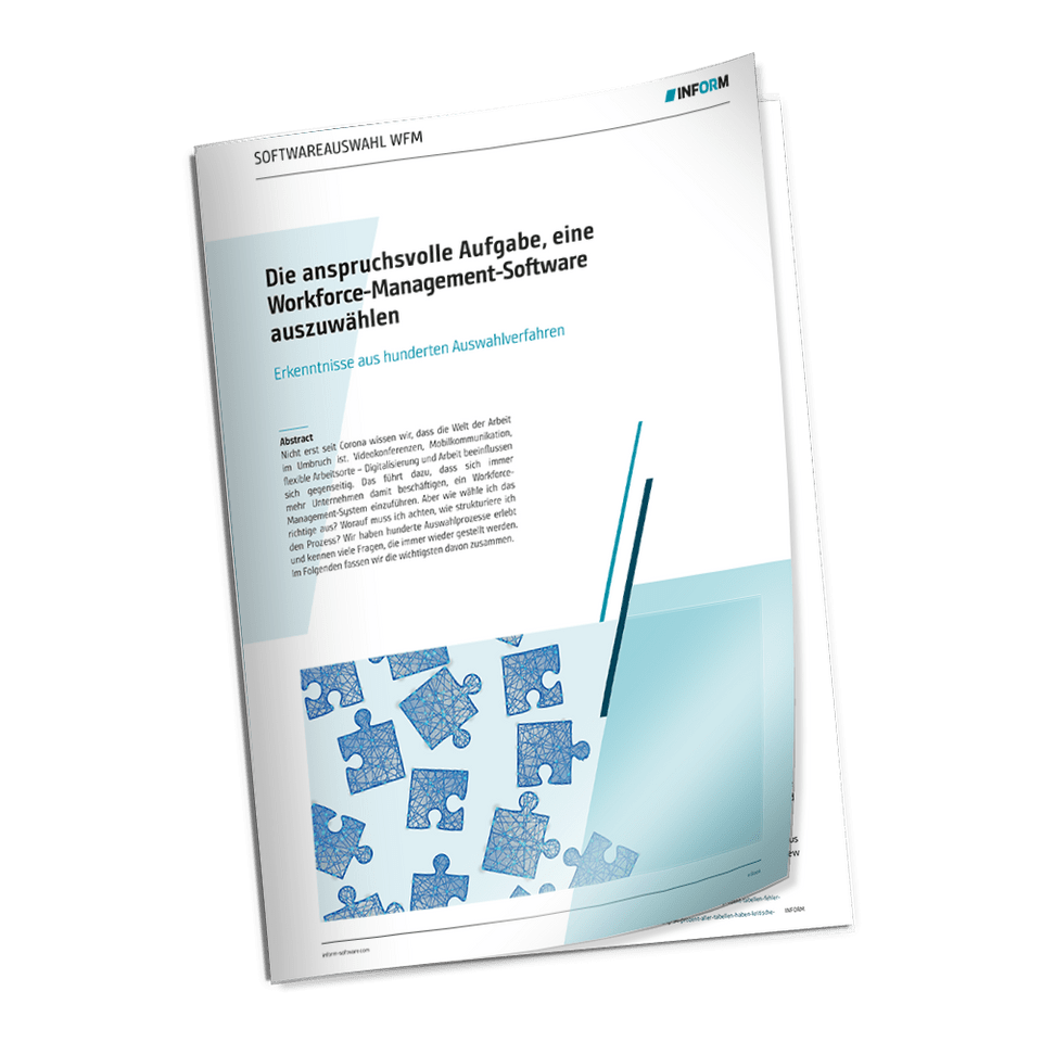 WorkforcePlus: Effiziente Personaleinsatzplanung - INFORM